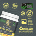 30 servings of pre-workout nutrition