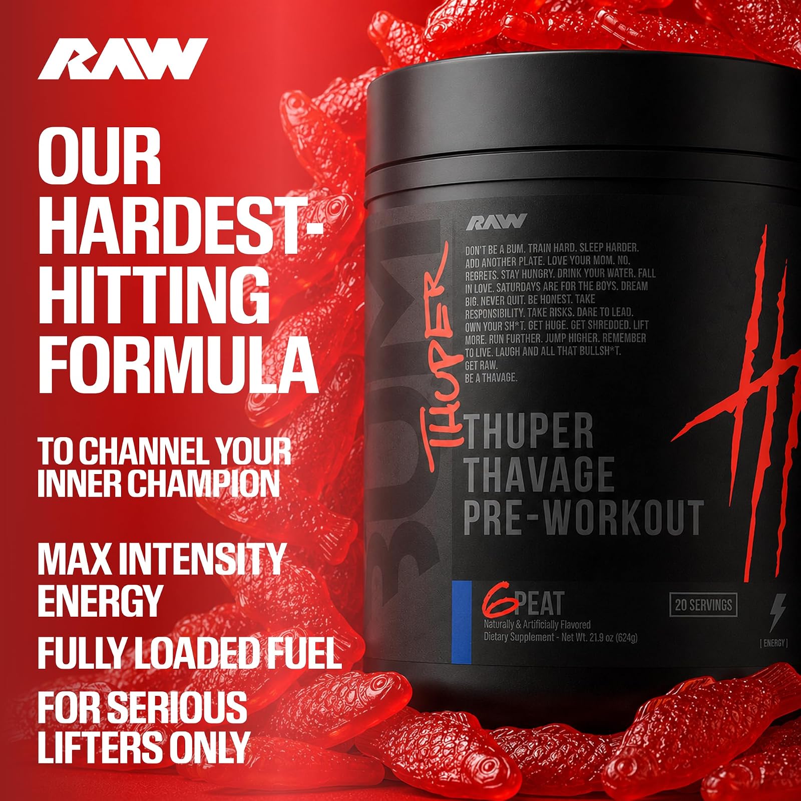 30 servings of pre workout powder