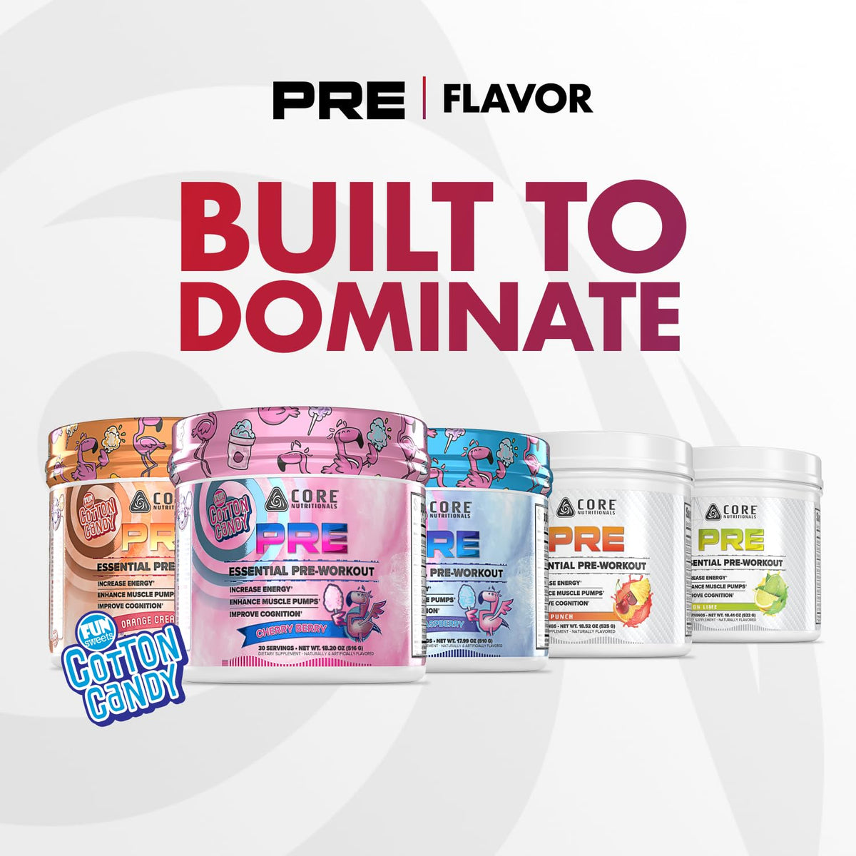 30 servings of pre workout powder