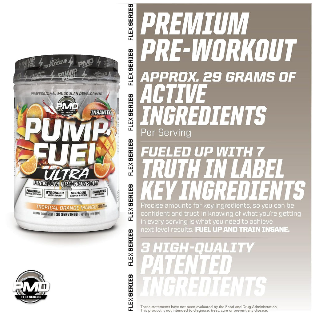 30 servings of pre-workout power