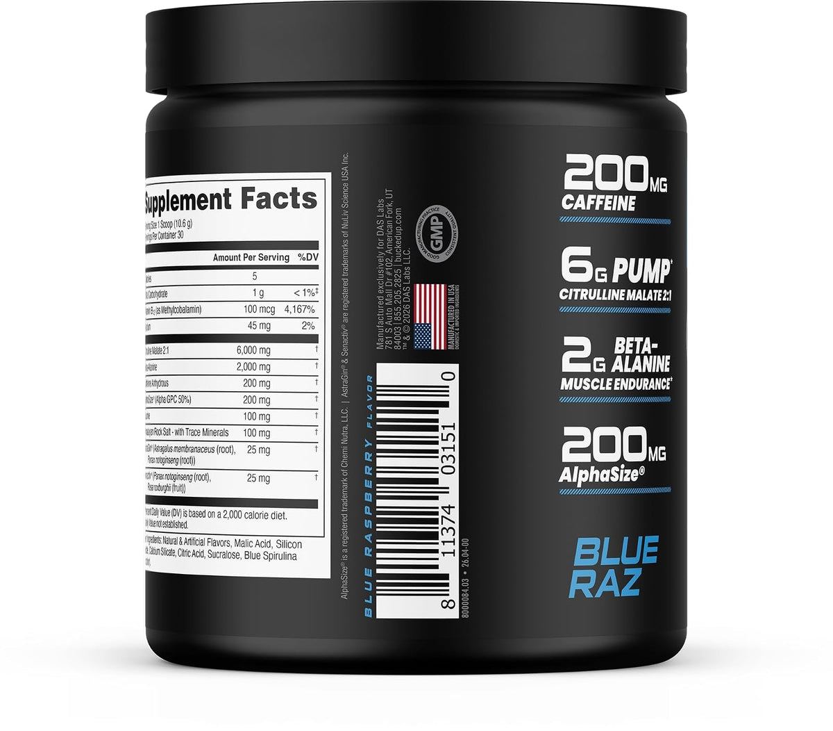 30 servings of pre-workout power