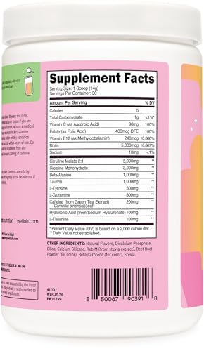 30 servings of pre-workout power