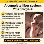 30 servings of prebiotic fiber