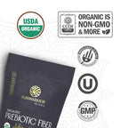 30 servings of prebiotic fiber