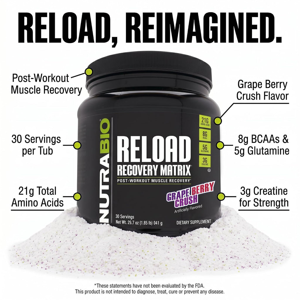 30 servings of premium recovery supplement