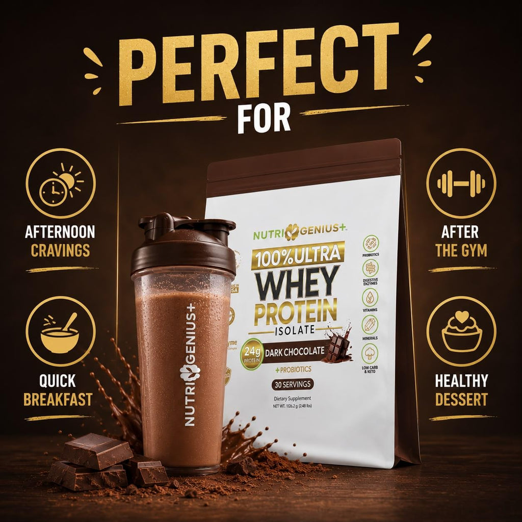 30 servings of premium whey protein isolate
