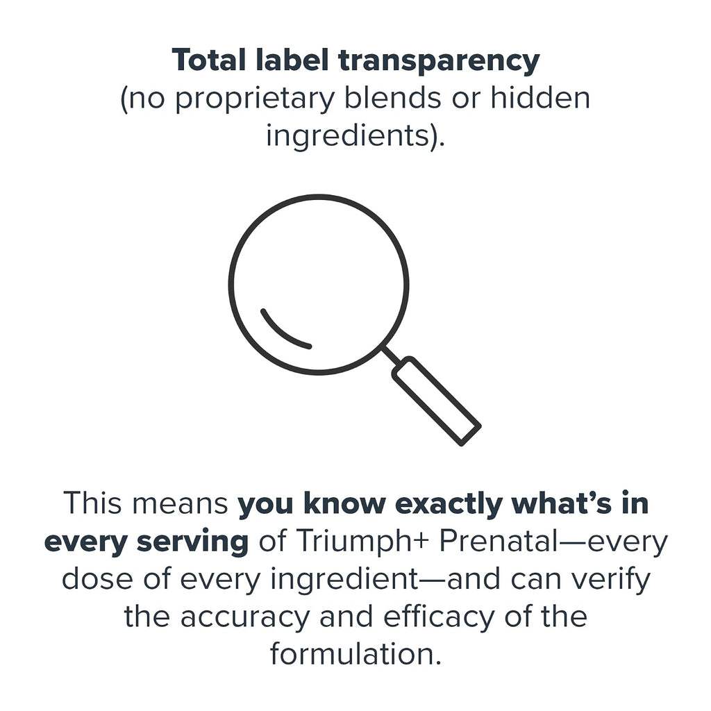 30 servings of prenatal nutrition