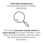 30 servings of prenatal nutrition
