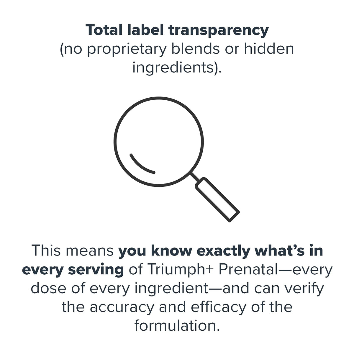 30 servings of prenatal nutrition