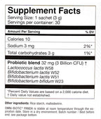 30 servings of prenatal probiotics