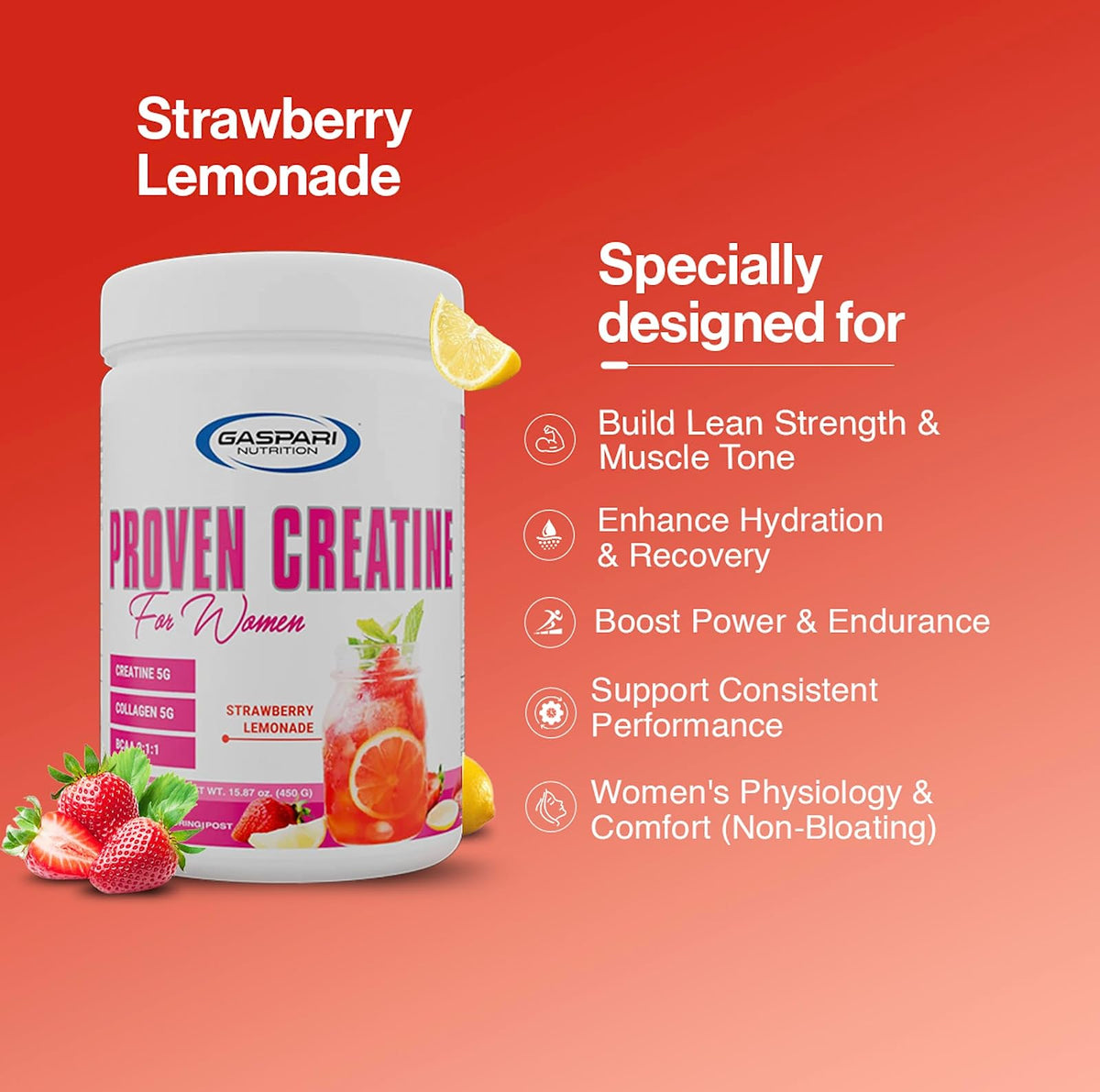 30 servings of proven creatine