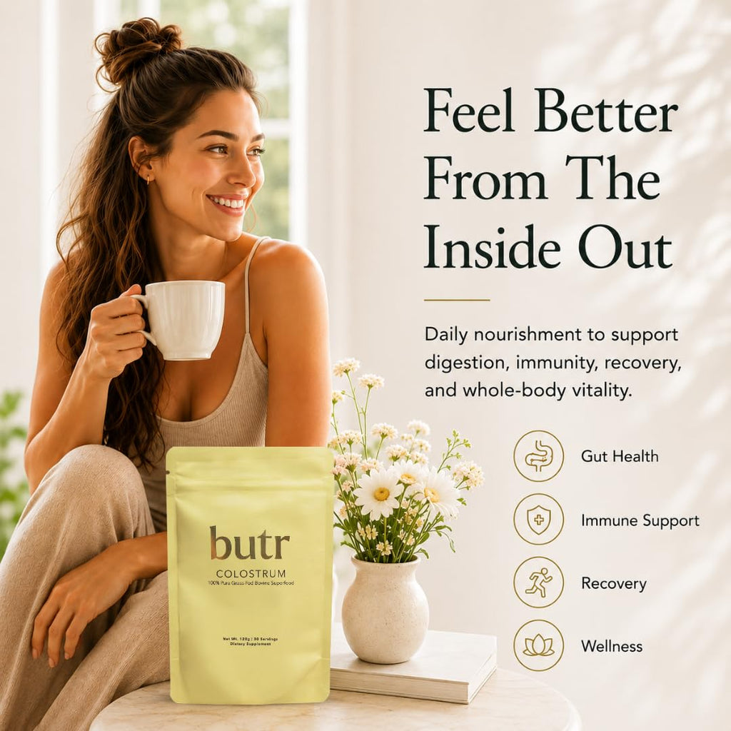 30 servings of pure colostrum powder