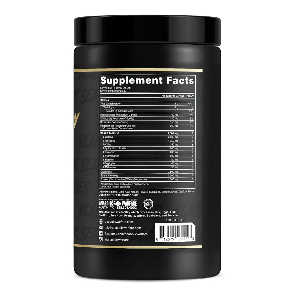 30 servings of recovery amino acids