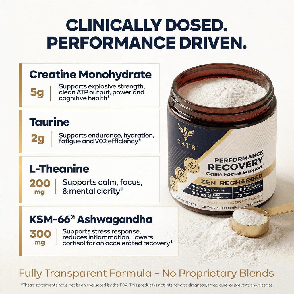 30 servings of recovery drink