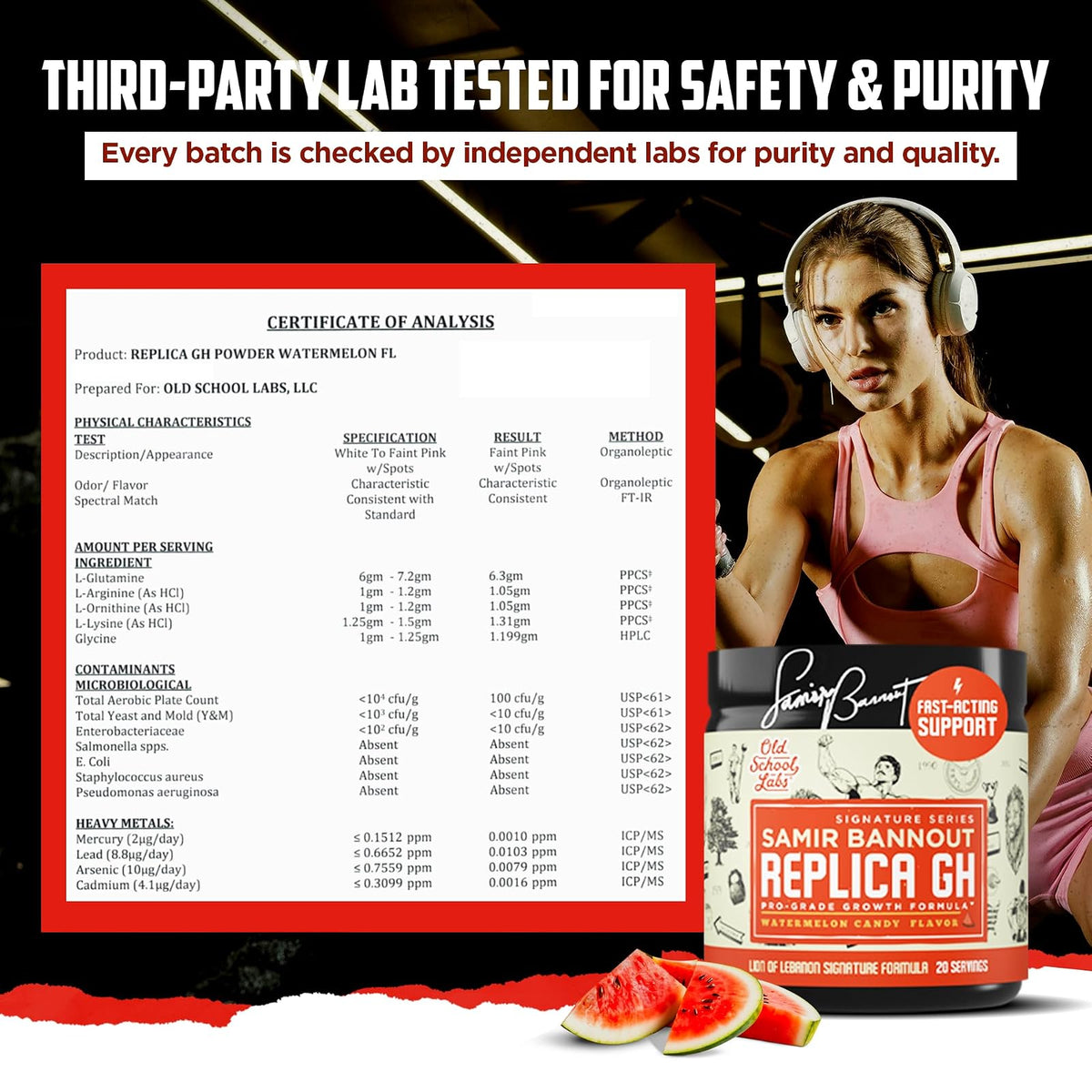 30 servings of recovery powder