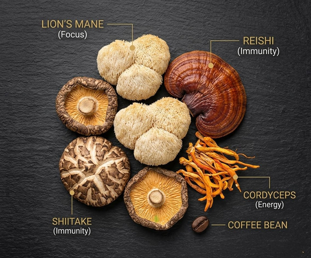 30 servings of RYZAL mushroom coffee