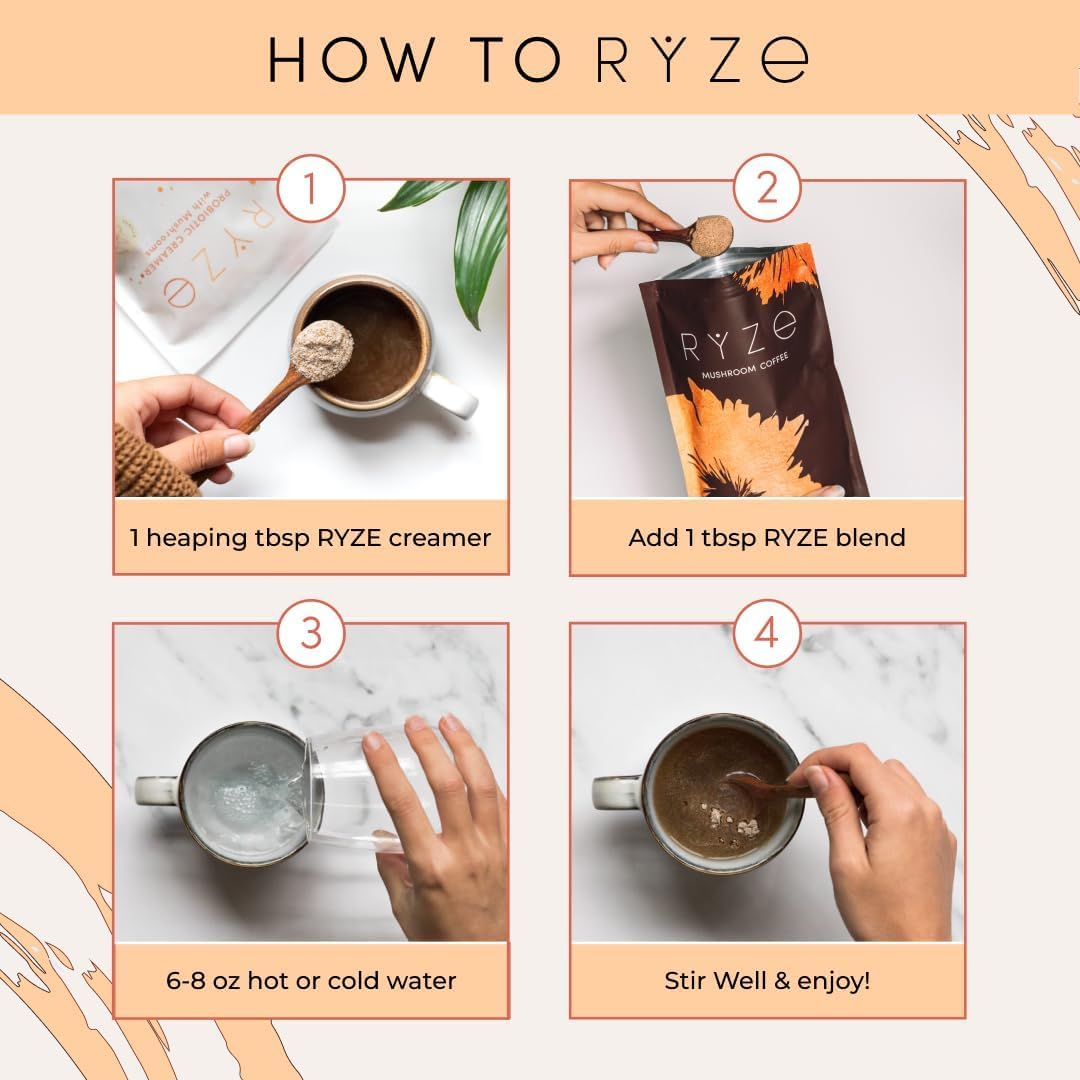 30 servings of RYZE coffee