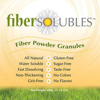 30 servings of soluble fiber