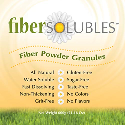30 servings of soluble fiber