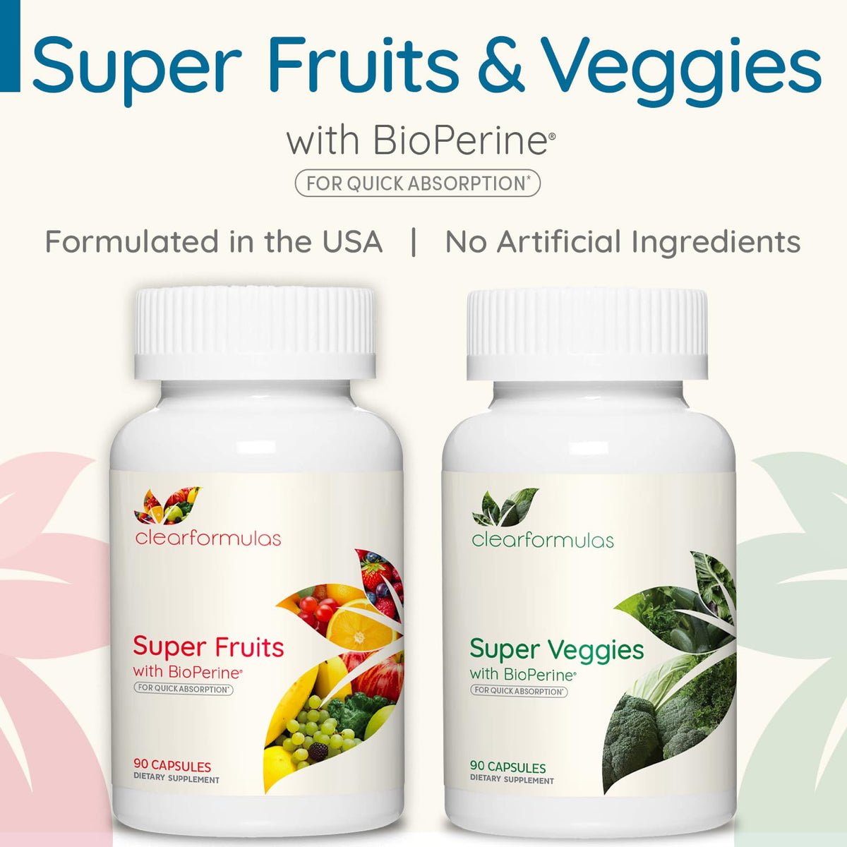 30 servings of super fruits