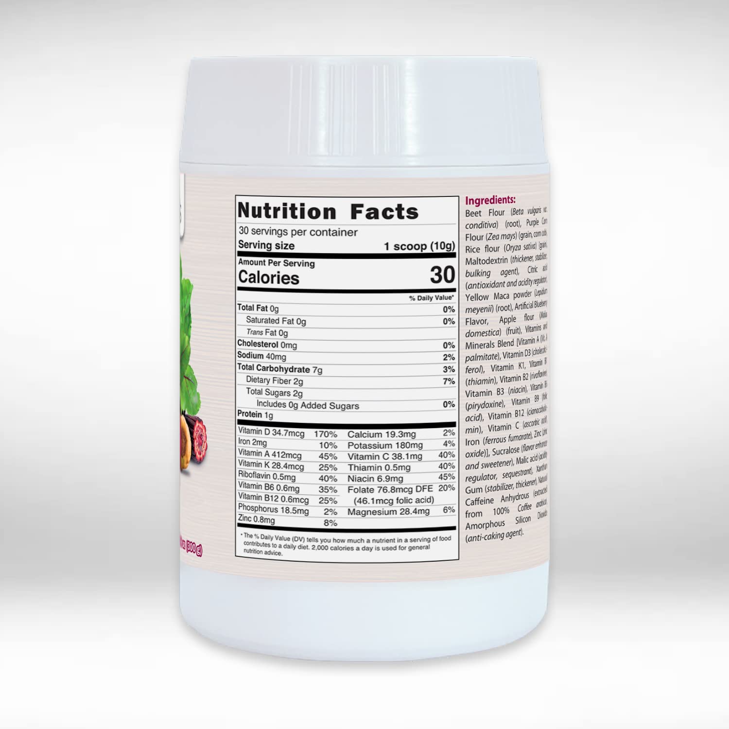 30 servings of superfood goodness