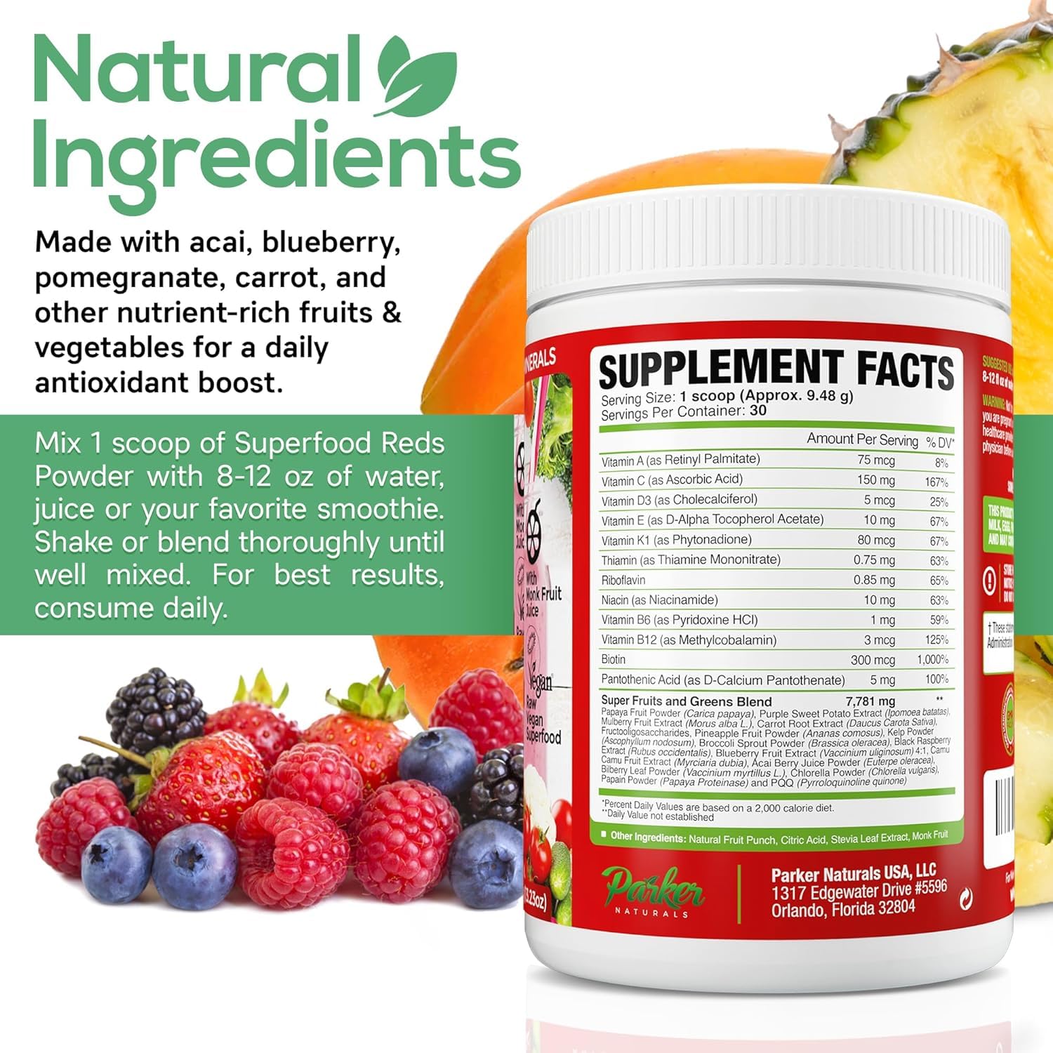 30 servings of superfood nutrition
