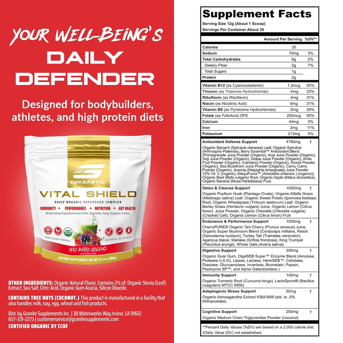 30 servings of superfood vitality