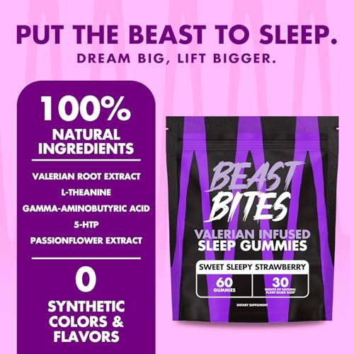 30 servings of valerian gummies