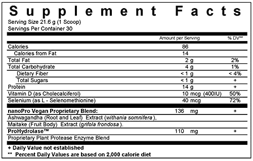 30 servings of vegan protein