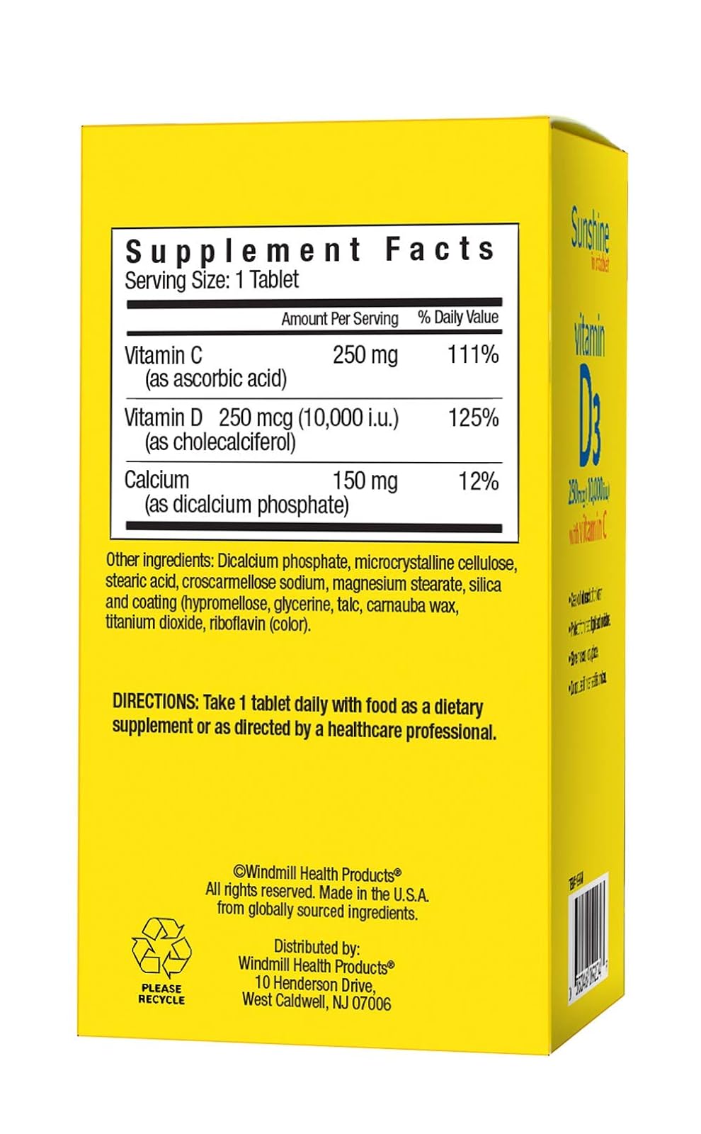 30 servings of vitamin D goodness