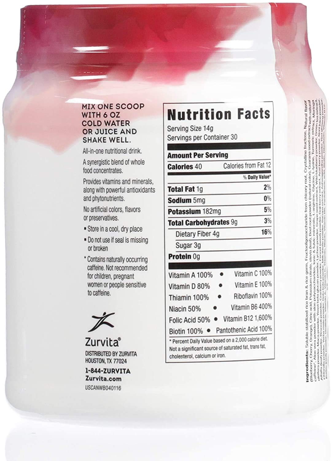 30 servings of wellness formula