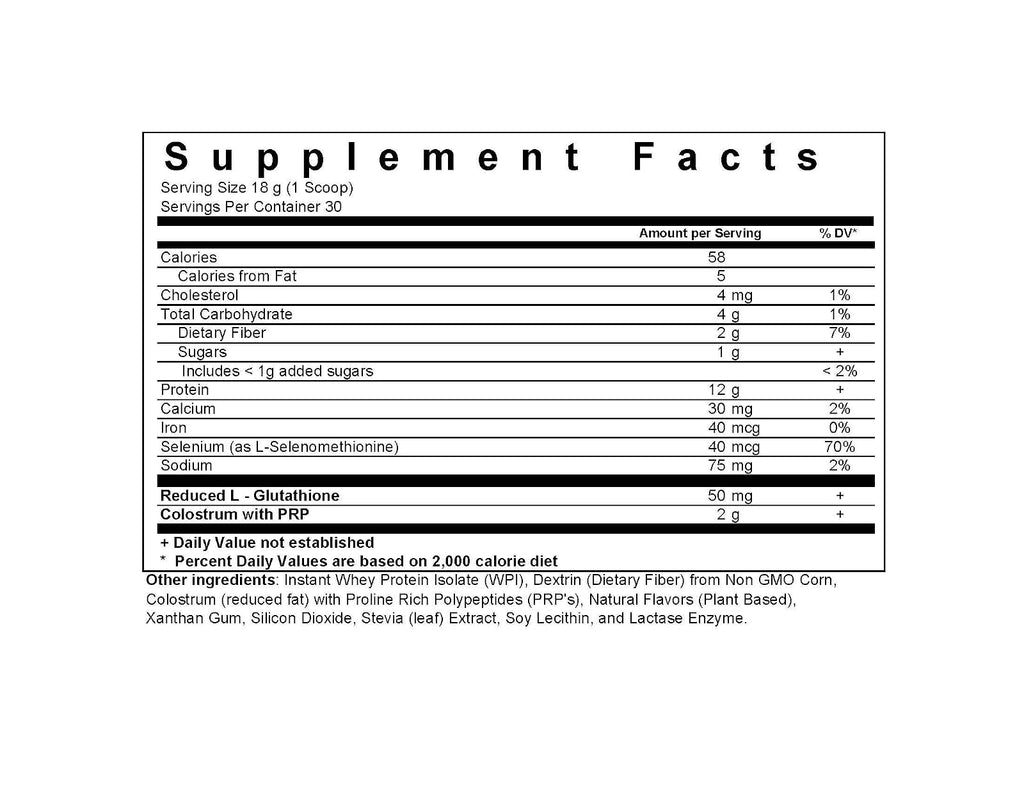 30 servings of whey protein goodness