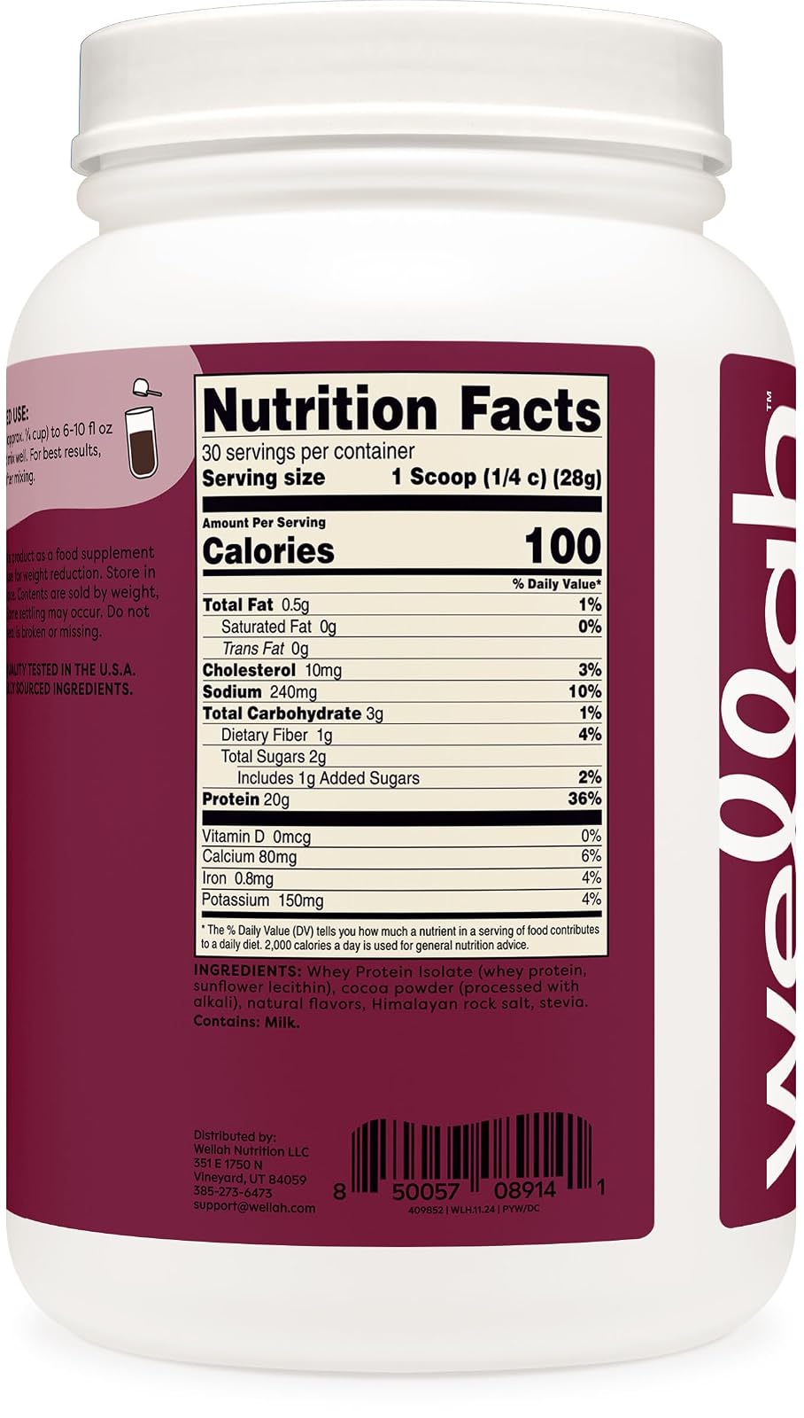 30 servings of whey protein goodness