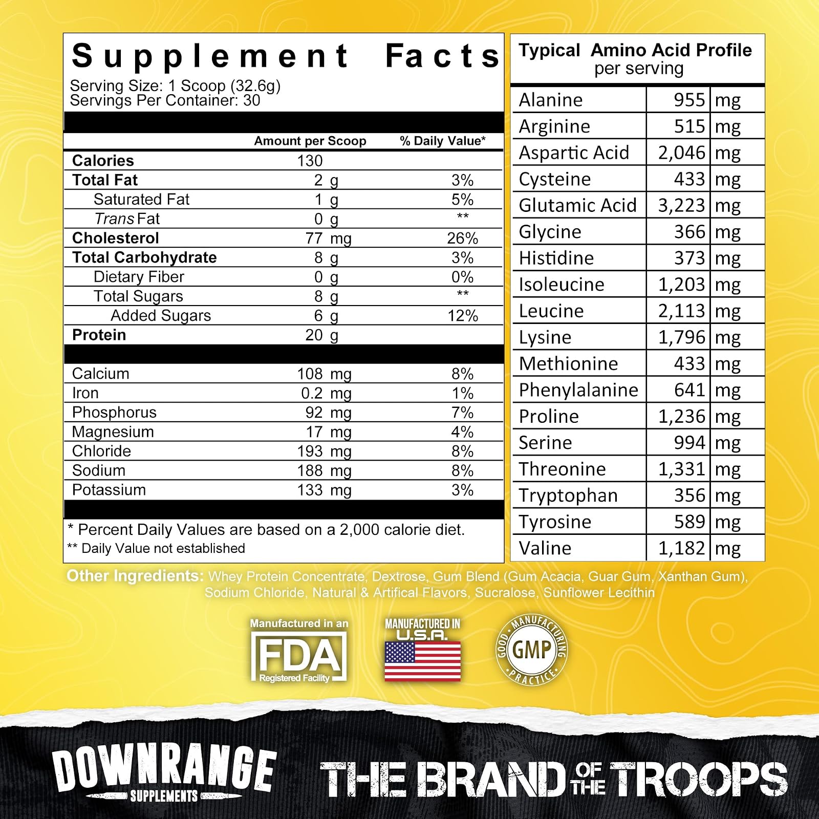 30 servings of whey protein