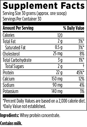 30 servings of whey protein