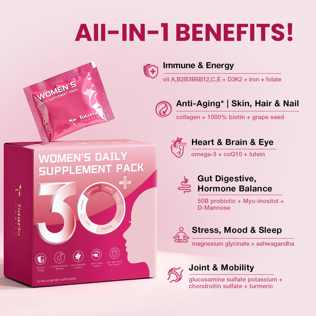 30 servings of women's vitamins