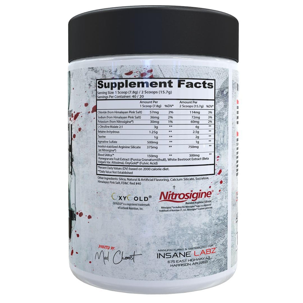 30 servings of workout fuel