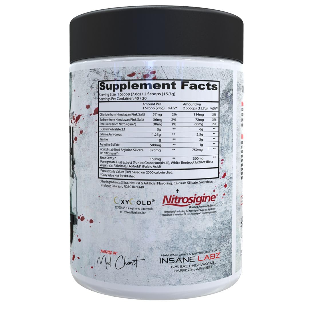 30 servings of workout fuel