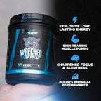 30 servings of Wrecked pre-workout