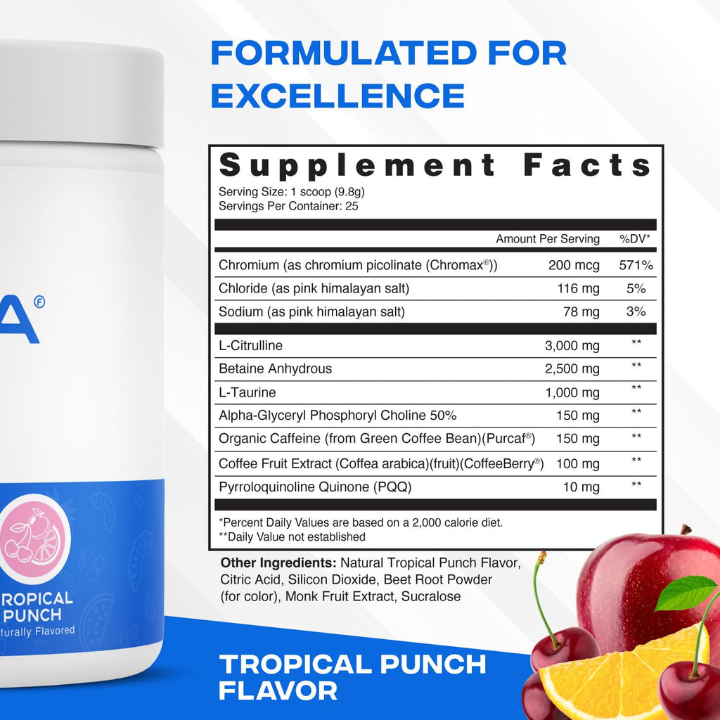 30 servings of XEELA pre-workout
