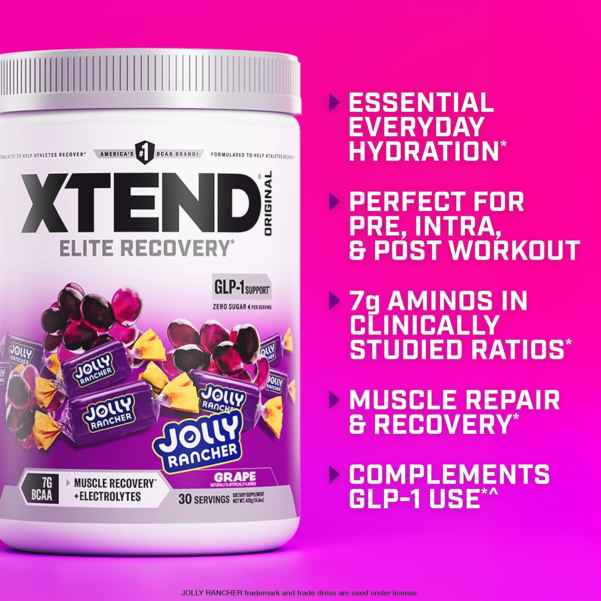 30 servings of Xtend amino acids