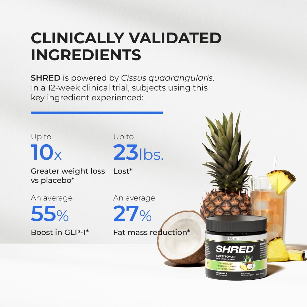 30 servings of Zantrex energy