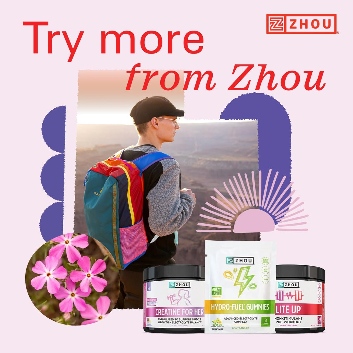 30 servings of Zhou creatine