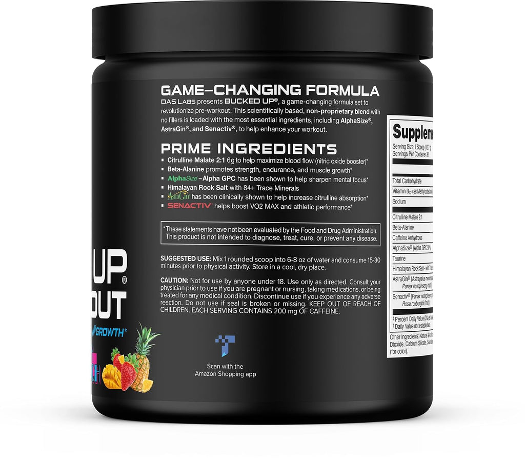 30 servings pre-workout for endurance