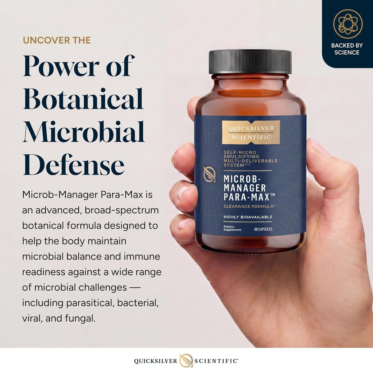30 servings Quicksilver detox formula