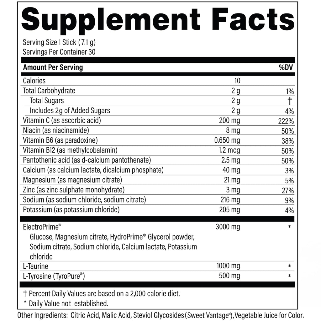 30 sticks of digestive support