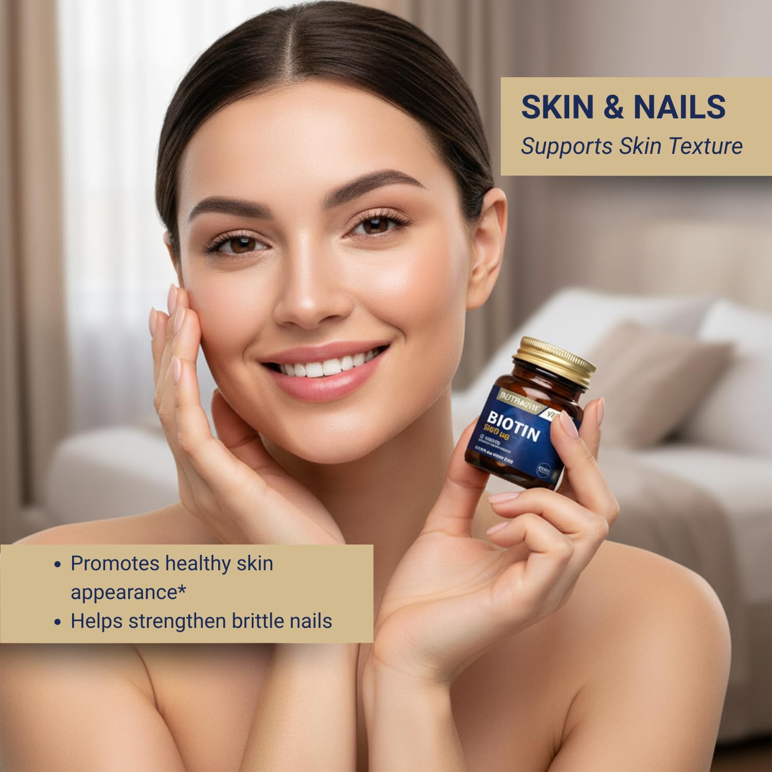 30 tablets for daily biotin intake