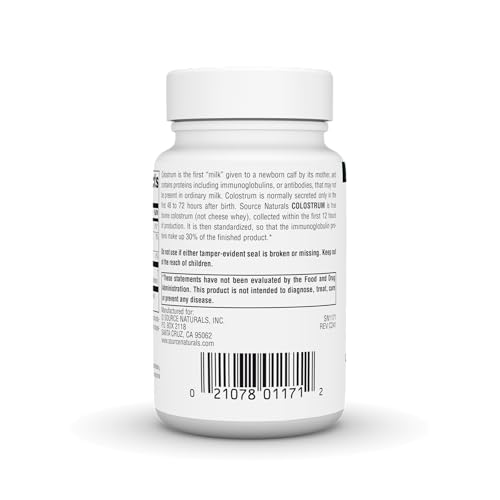 30 tablets of colostrum nutrition