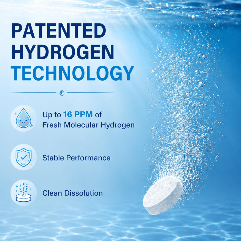 30 tablets of hydrogen H2
