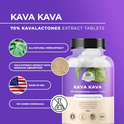 30 tablets of kava kava